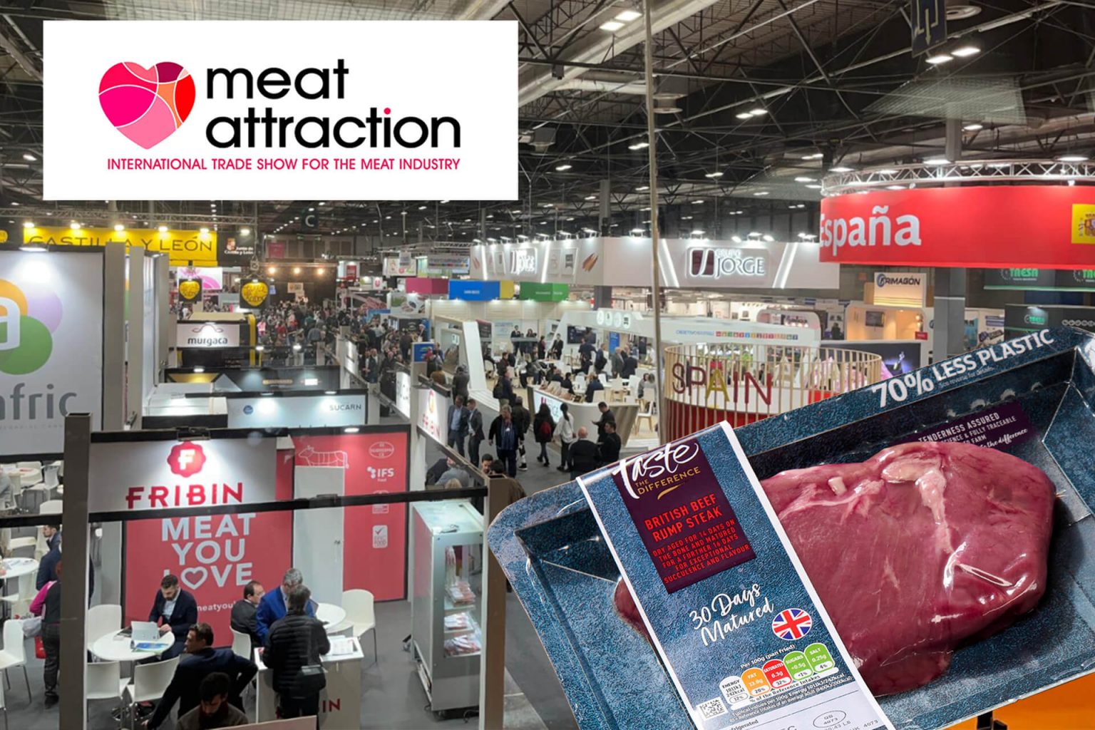 Conver en Meat Attraction - Ifema Madrid - CONVER Autoadhesivos