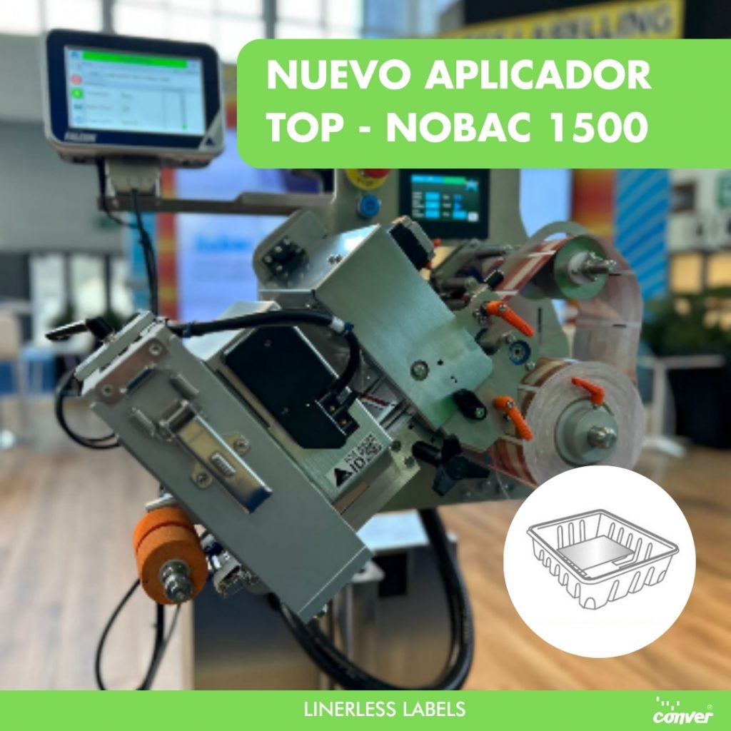 NUEVO APLICADOR TOP - NOBAC 1500 - CONVER Autoadhesivos